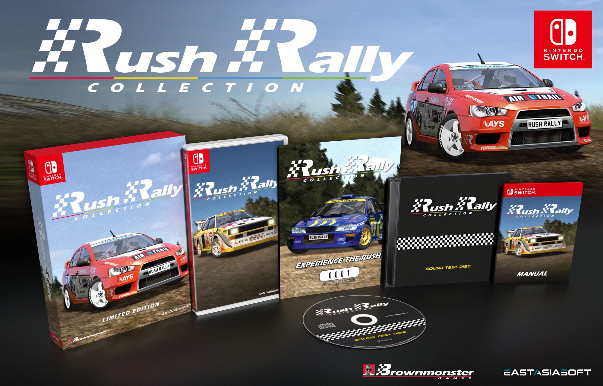 Rush Rally Collection | Brownmonster Games
