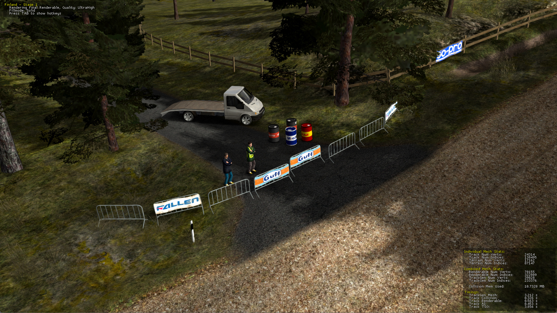 Side Road Track Side Objects | Brownmonster Games